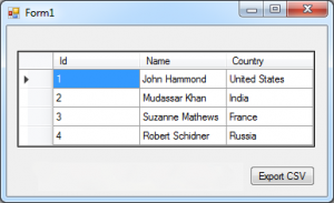 Exportar un datagrid en WPF y c# a formato csv - Consultas informáticas y tecnológicas